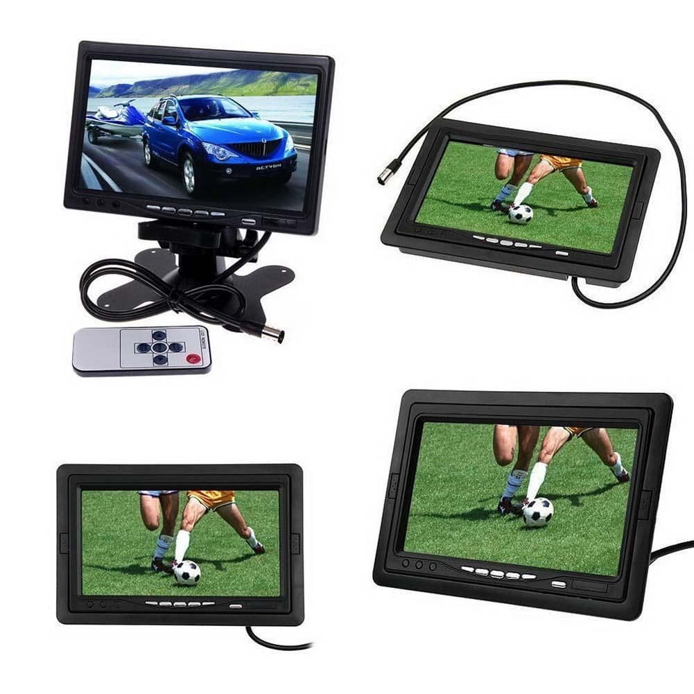 7 Inch TFT Screen LCD Colour Car RearView Headrest Monitor DVD Monitor ...